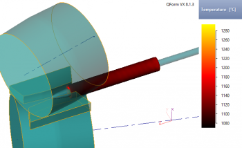 Cross-roll piercing and cross helical rolling | QForm